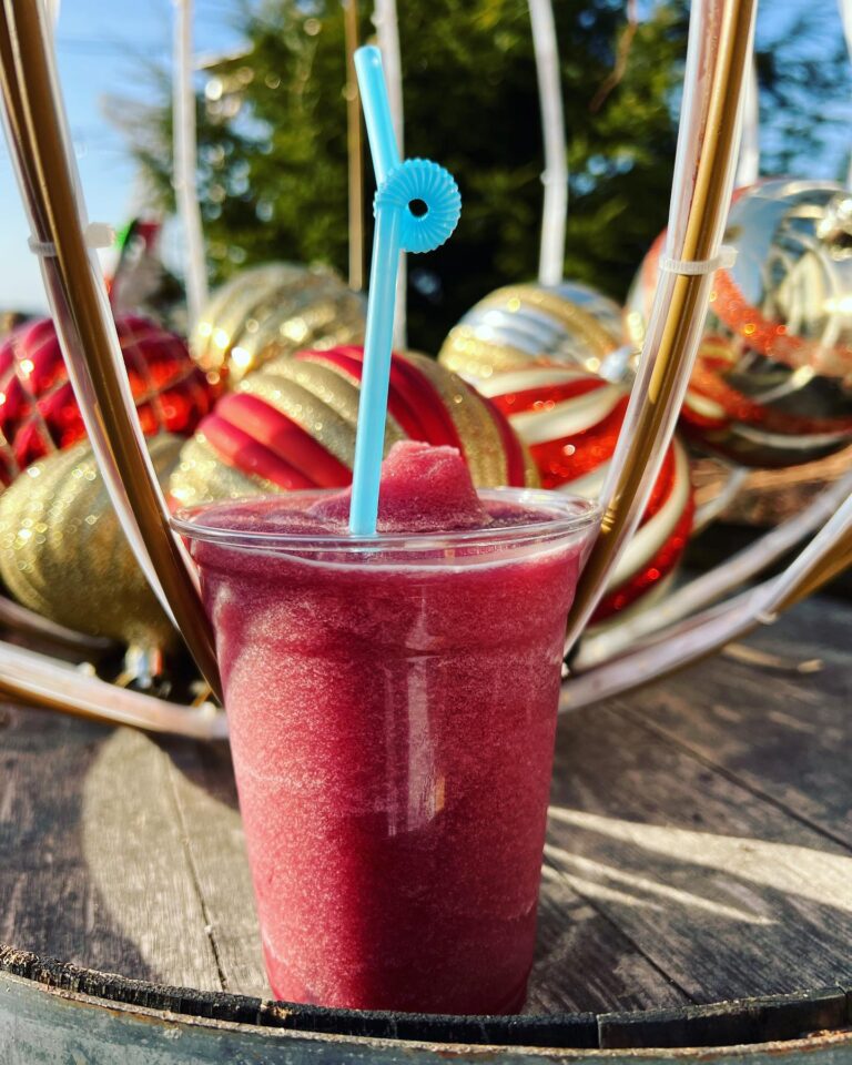 Warmer winter slushie! – Stone Tree Farm & Cidery