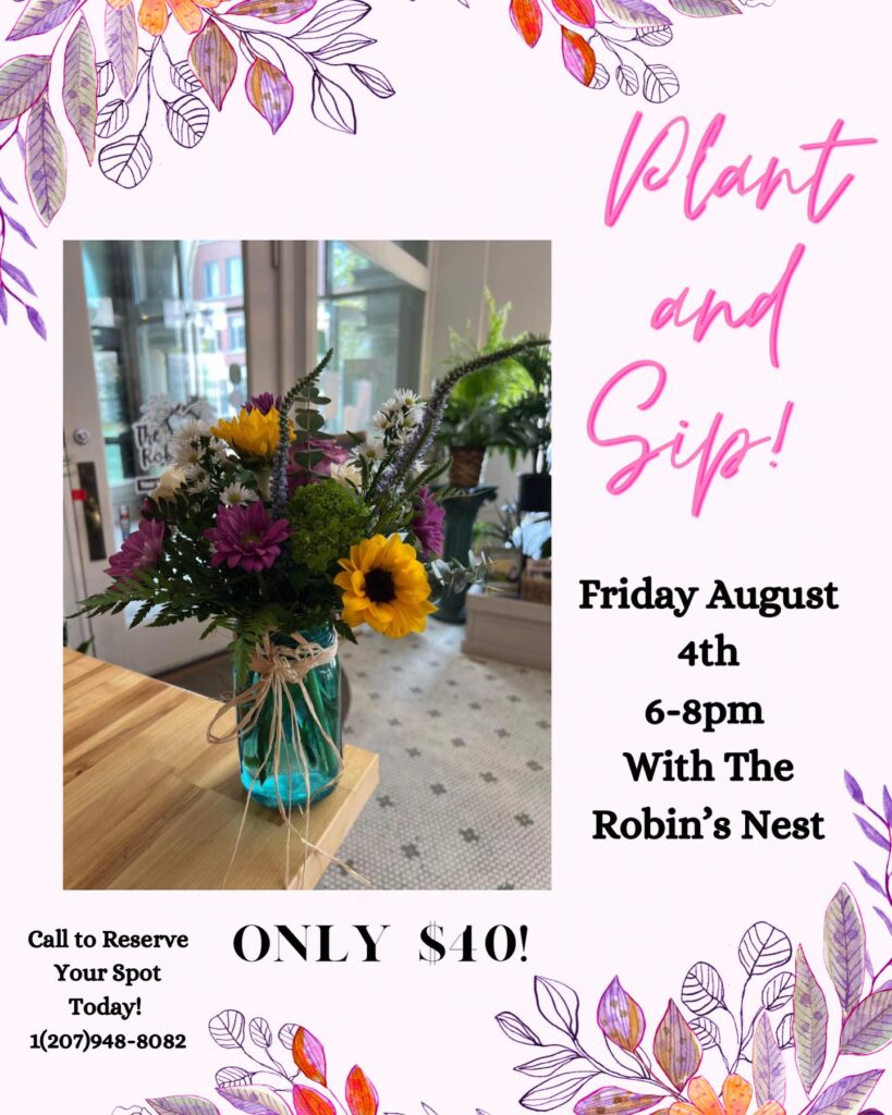 Plant and Sip – Stone Tree Farm & Cidery